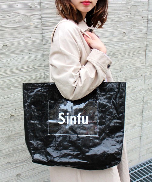 Sinfu（シンフ）の「【 SINFU/ シンフ】 タープ ロゴ トート（トートバッグ）」 - WEAR