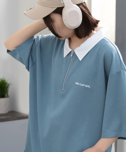 Red Cap Girl（レッドキャプガール）の「【Red Cap Girl／レッドキャップガール】ワンポイント刺繍＆バックBIGガール ...