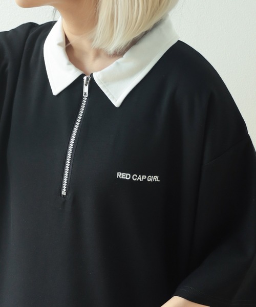 Red Cap Girl（レッドキャプガール）の「【Red Cap Girl／レッドキャップガール】ワンポイント刺繍＆バックBIGガール ...