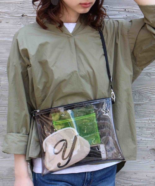 Sinfu（シンフ）の「【 SINFU/ シンフ】クリアビニール2WAY サコッシュ（ショルダーバッグ）」 - WEAR