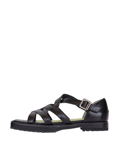 AMERI（アメリ）の「WIDE NET FLAT SANDALS（サンダル）」 - WEAR