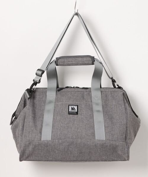 CHOOP（シュープ）の「撥水 2WAY がま口（口金仕様） ボストンバッグ 8ポケット ショルダーベルト付き（ボストンバッグ）」 - WEAR