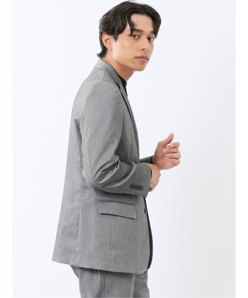 セール】【ストレッチ ウォッシャブル】タカキュー 2ボタンジャケット