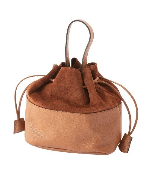 MARLON FIRENZE（マーロンフィレンツェ）の「MARLON FIRENZE/2Way Drawstring Pouch（ショルダー ...