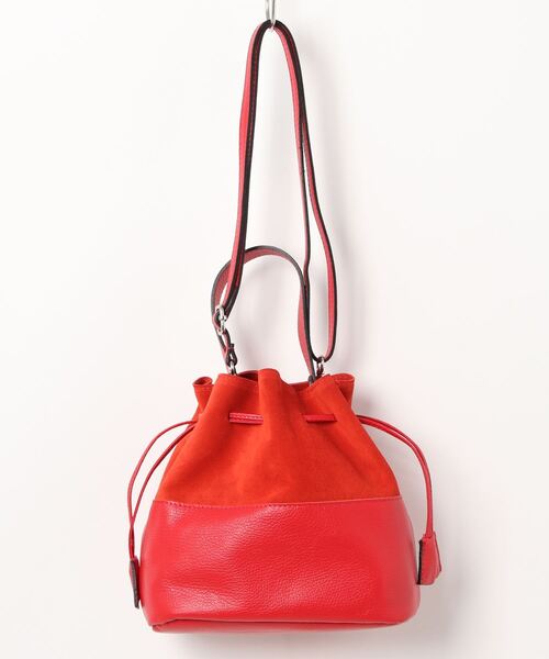 MARLON FIRENZE（マーロンフィレンツェ）の「MARLON FIRENZE/2Way Drawstring Pouch（ショルダー ...