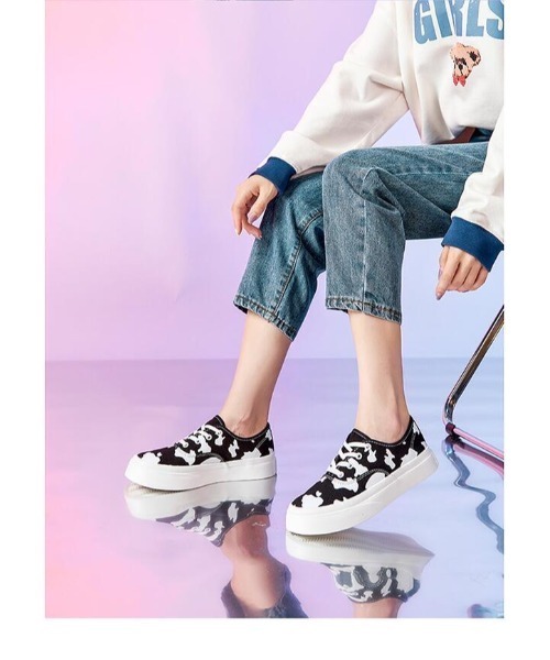 tone（トーン）の「【DUSTO】レディスアニマルスニーカー(MA)（スニーカー）」 - WEAR