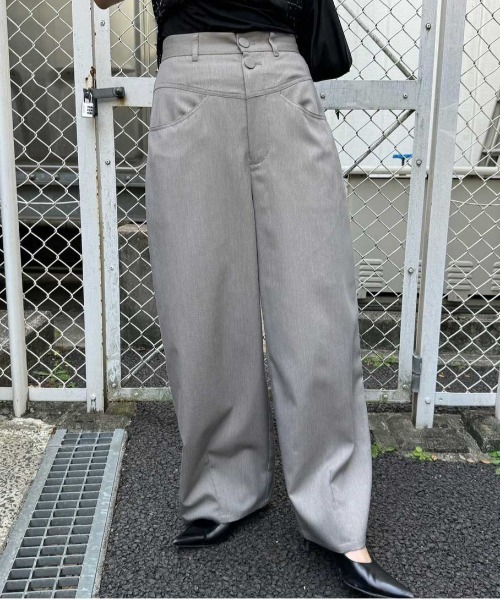 AMERI（アメリ）の「OVAL WIDE PANTS（スラックス）」 - WEAR