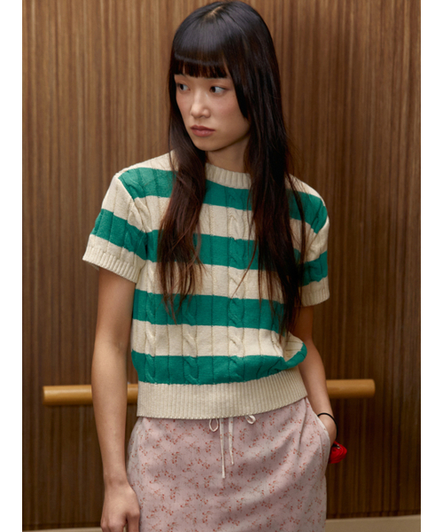 Niki Cable Knit (Light Beige)（ニット/セーター）｜SIENNE（シエンヌ）のファッション通販 - ZOZOTOWN