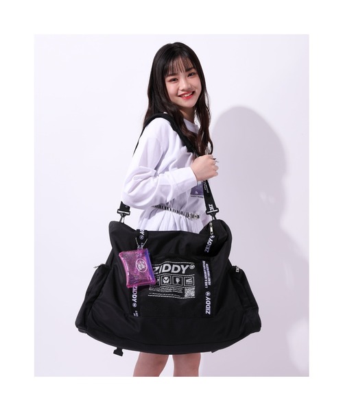 ZIDDY（ジディ）の「ZIDDY/ミニポーチ付き ボストンバッグ（ボストンバッグ）」 - WEAR