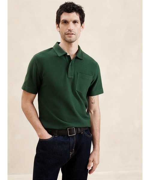 【セール】BANANA REPUBLIC FACTORY STORE サマーテクスチャーポロシャツ（ポロシャツ）｜BANANA ...