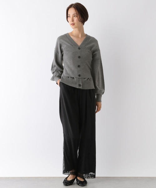LEPSIM（レプシィム）の「12ゲージベアセットカーディガン 141595（カーディガン/ボレロ）」 - WEAR
