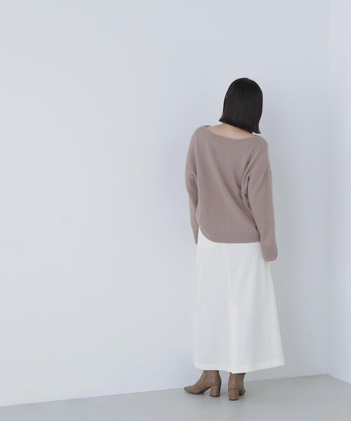 セール】◇ベルテッドセミフレアロングスカート（スカート）｜NATURAL