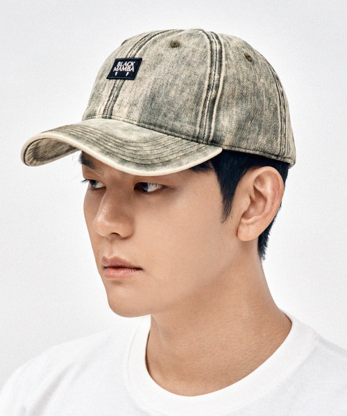 Black Mamba Washed Ball Cap (Khaki)（キャップ）｜BLACK MAMBA（ブラックマンバ）のファッション通販 ...