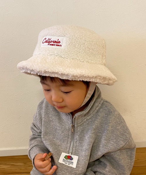 LITTLE GRIN BUDDY（リトル グリンバディ）の「【LITTLE GRIN BUDDY/リトルグリンバディ】【ベビー】ボアハット ...