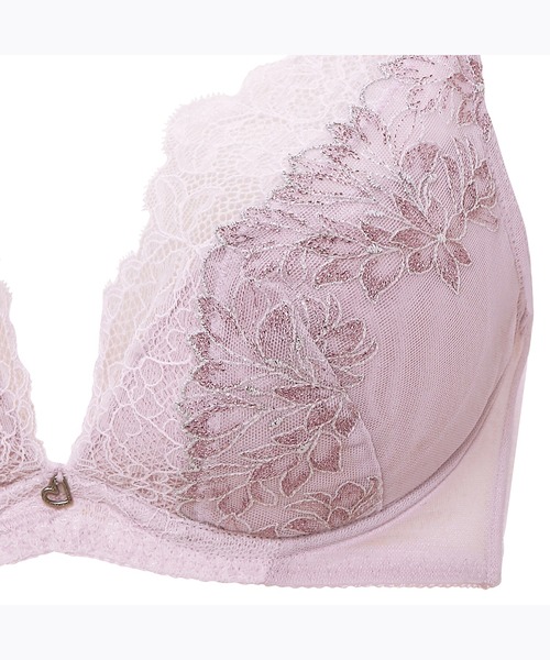 AMOSTYLE BY Triumph（アモスタイルバイトリンプ）の「チャーミングラマー スリムライン Deep V ブラジャー ノーブル ブロッサム【B,C,Dカップ】AMST1387 ...