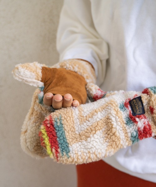 PENDLETON / ペンドルトン 】 ボア素材 ミトン 手袋 BOA MITTEN（手袋）｜PENDLETON（ペンドルトン）のファッション通販 - ZOZOTOWN