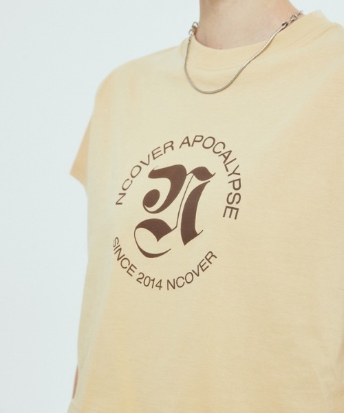 NCOVER（エヌカバー）の「【NCOVER 】ロマンタイポロゴティーシャツ / ROMAN TYPO LOGO TSHIRT（Tシャツ ...