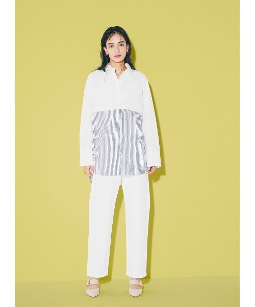 COEL（コエル）の「2WAYストライプシャツ（シャツ/ブラウス）」 - WEAR