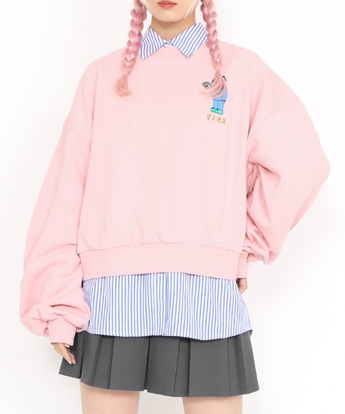 fiexショート丈スウェット（スウェット）｜PUNYUS（プニュズ）のファッション通販 - ZOZOTOWN