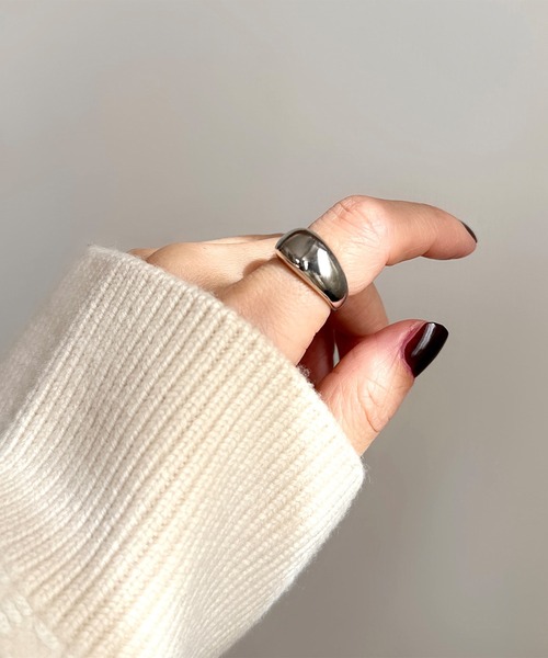 【suiさんコラボ】 ボリュームドロップリング（リング）｜Rechic（リシック）のファッション通販 - ZOZOTOWN