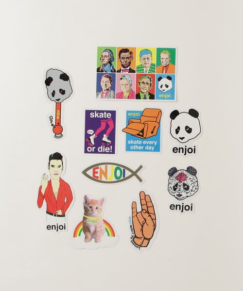 enjoi（エンジョイ）の「ENJOI MODIFY 10-PACK（ステッカー/テープ）」 - WEAR