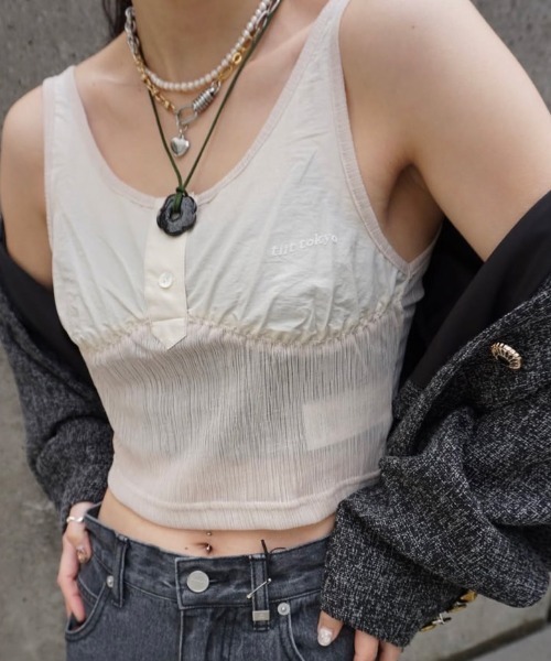 HAND CRAFT GLASS FLOWER NECKLACE（ネックレス）｜Ameri（アメリ）のファッション通販 - ZOZOTOWN