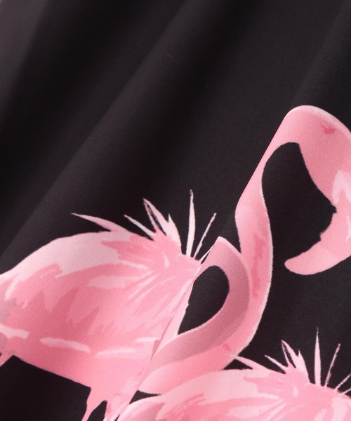 LUSOR（ルーソル）の「LUSOR（ルーソル）Flamingo Aloha Shirt フラミンゴアロハシャツ（シャツ/ブラウス）」 - WEAR