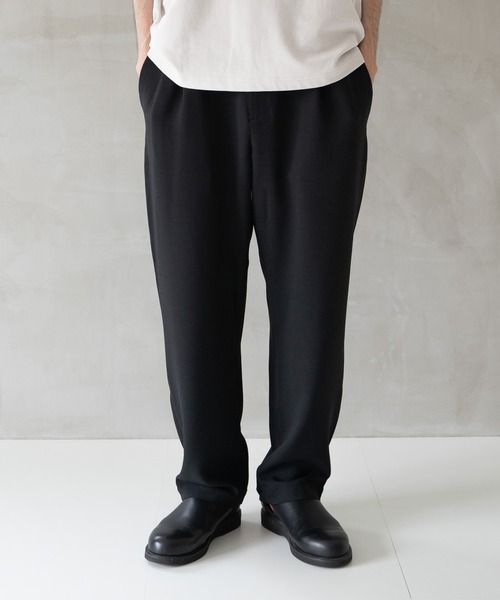 Iroquois（イロコイ）の「IROQUOIS イロコイ / COMFORT TWILL 1TUCK PT コンフォートツイルワンタック ...