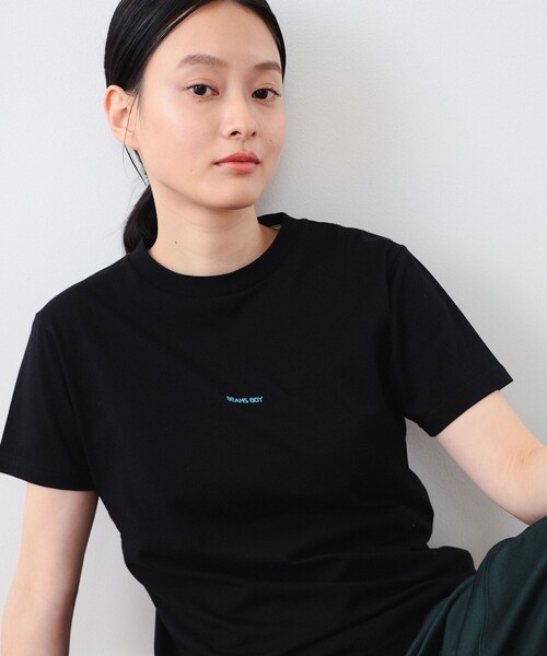 BEAMS BOY（ビームスボーイ）の「【15％ポイント還元】BEAMS BOY / ボーイ エンブロイダリー クルー ショートスリーブ（Tシャツ/カットソー）」 - WEAR