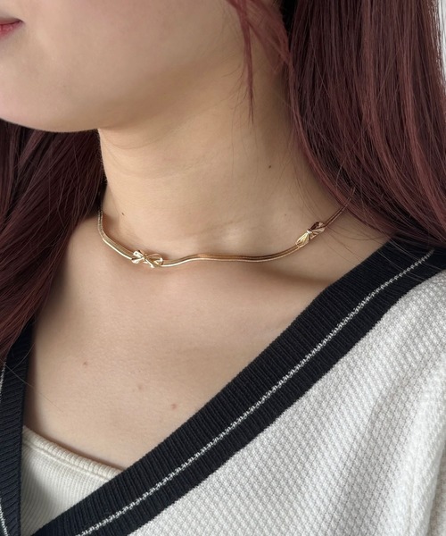 【セール】スネイクチェーンモチーフネックレス 126758（ネックレス）｜Heather（ヘザー）のファッション通販 - ZOZOTOWN