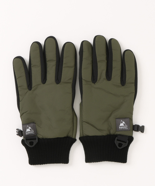 SETUP7（セットアップセブン）の「【SETUP7】スマホ対応 ナイロン×ニットカフス 手袋 WE（手袋）」 - WEAR