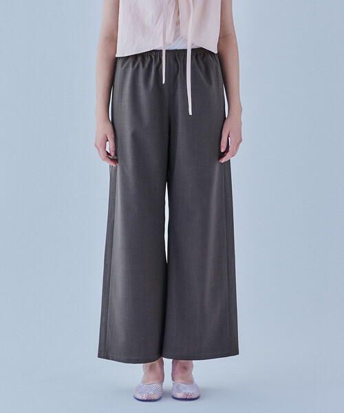 BRACCAE | トロピカルウール ワイドパンツ WOMEN（その他パンツ）｜Bshop（ビショップ）のファッション通販 - ZOZOTOWN