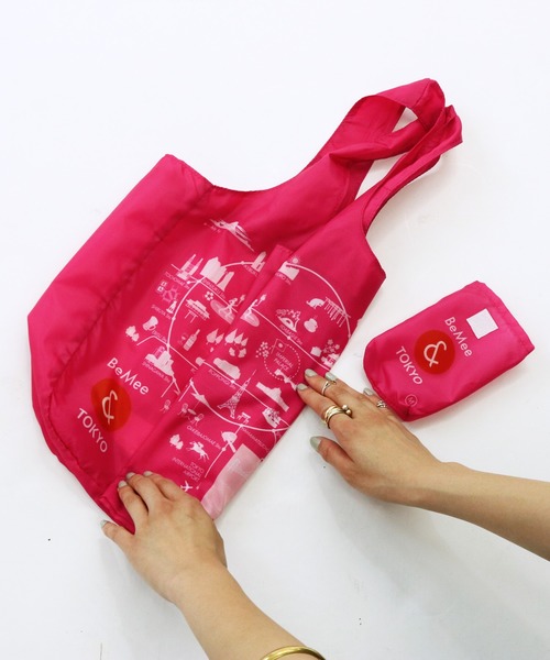 BeMee（ビーミー）の「【 BeMee / ビーミー 】 BeMee&TOKYOエコバッグM BDP（エコバッグ/サブバッグ）」 - WEAR