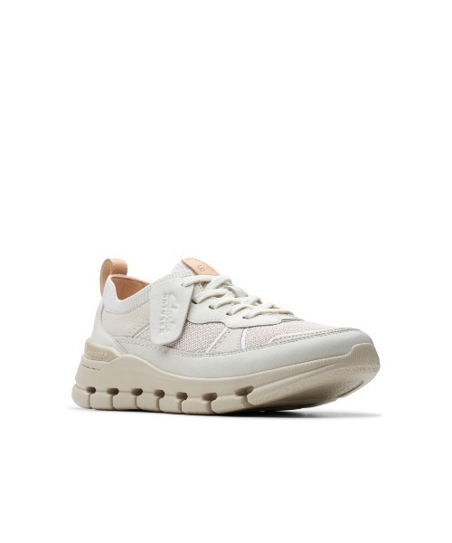 Clarks（クラークス）の「Nature X Cove / ネイチャーXコーブ（オフホワイトコンビ）（スニーカー）」 - WEAR