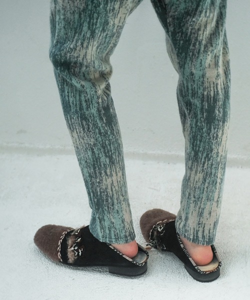 STOF（ストフ）の「DIM MOHAIR RELAX PANTS（スラックス）」 - WEAR