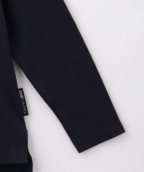 BASECONTROL（ベースコントロール）の「 KIDS 定番空紡糸天竺 長袖スターラインTシャツ（Tシャツ/カットソー）」 - WEAR