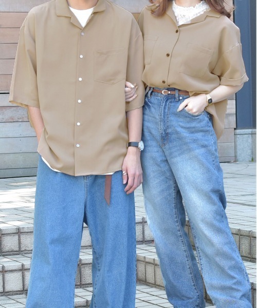 PairPair（ペアペア）の「BIGオープンカラーシャツ（シャツ/ブラウス）」 - WEAR