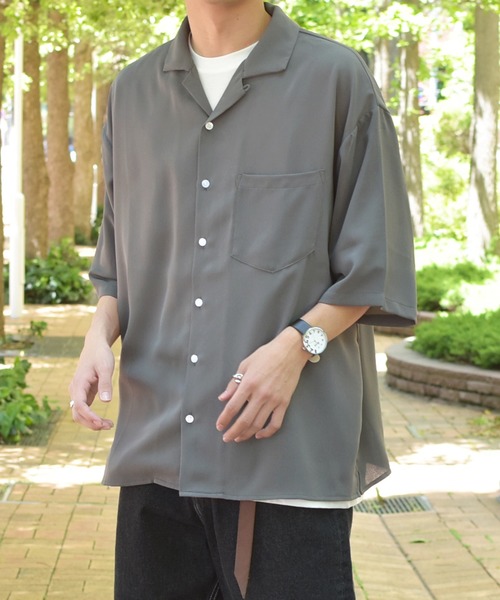 PairPair（ペアペア）の「BIGオープンカラーシャツ（シャツ/ブラウス）」 - WEAR