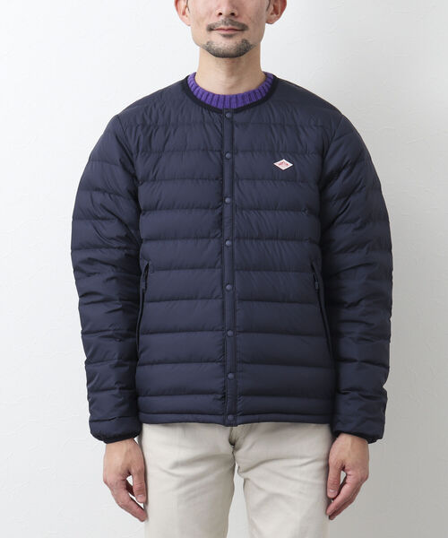 DANTON（ダントン）の「【DANTON/ダントン】INNER DOWN CREWNECK JACKET DT-A0025 NNF（ダウンジャケット/コート）」 - WEAR