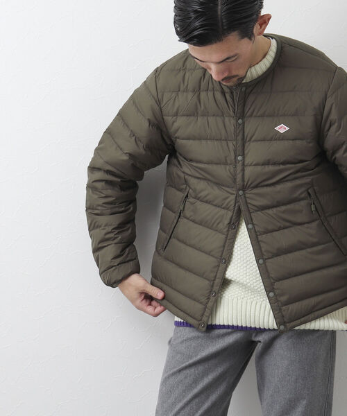 DANTON（ダントン）の「【DANTON/ダントン】INNER DOWN CREWNECK JACKET DT-A0025 NNF（ダウンジャケット/コート）」 - WEAR