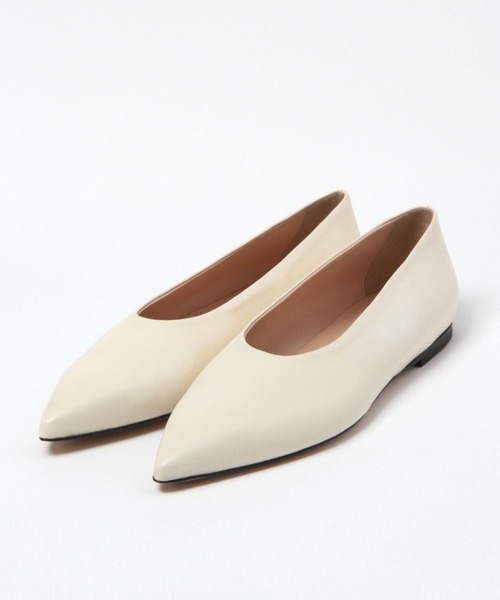 CORSO ROMA，9（コルソローマ）の「【CORSOROMA9】ポインテッドフラット（パンプス）」 - WEAR