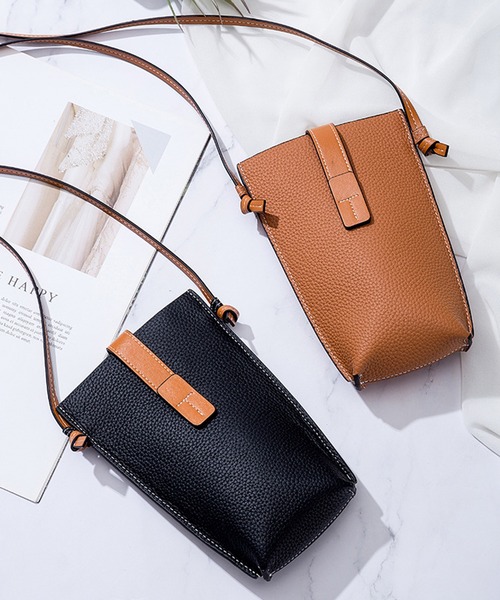 SETUP7（セットアップセブン）の「【SETUP7】ミニショルダーバッグ スマホケース KNF（ショルダーバッグ）」 - WEAR