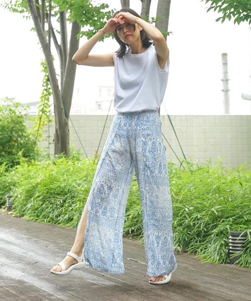 BILLABONG（ビラボン）の「BILLABONG レディース 【THE GOLDEN DAZE】 SPLIT SPIRIT ロングパンツ 【2022年夏モデル】/ビラボン（その他パンツ ...