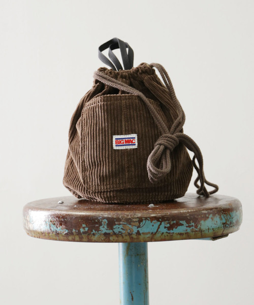 FREAK'S STORE（フリークスストア）の「BIGMAC×FREAK'S STORE/ビッグマック 別注コーデュロイ巾着BAG（ボディ ...