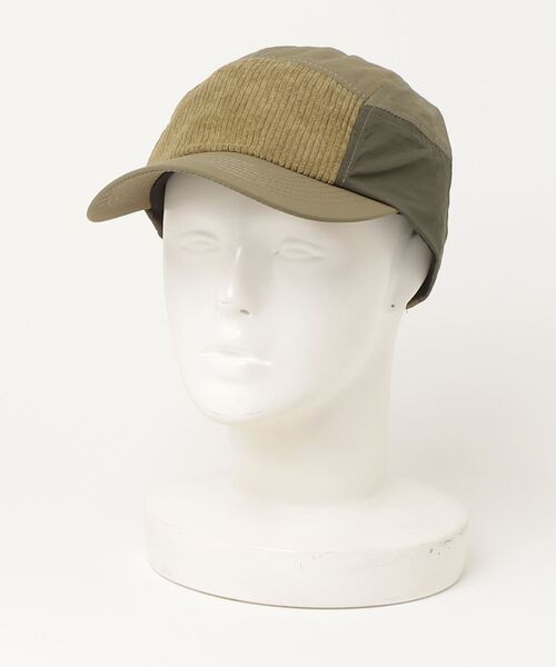 Ree&Mee（リーアンドミー）の「Ree&Mee バイカラー コーデュロイ コンビ ジェットキャップ CAP 帽子（キャップ）」 - WEAR