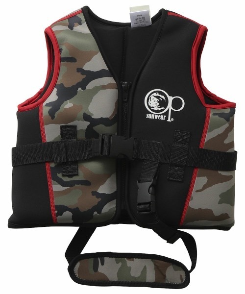 Ocean Pacific（オーシャンパシフィック）の「【OP/オーピー】キッズ フローティングベスト アウトドア マリンレジャー 迷彩柄 ...