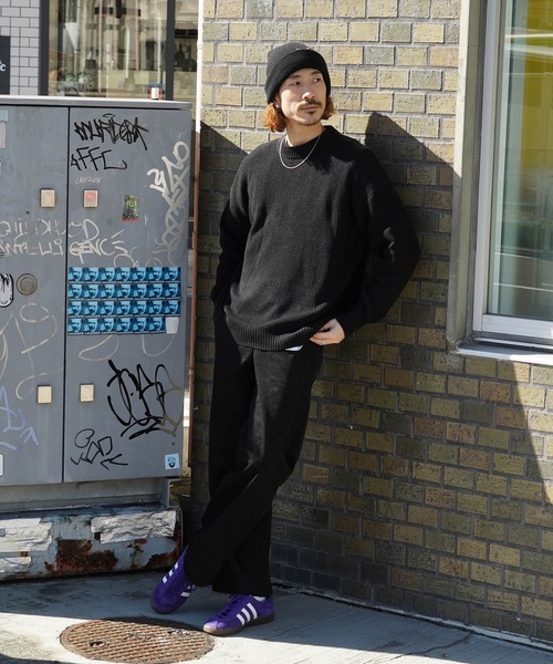 UNIIT（ユニット）の「【UNIIT/ユニット】7G オーバーサイズ ビッグシルエット クルーニット（ニット/セーター）」 - WEAR