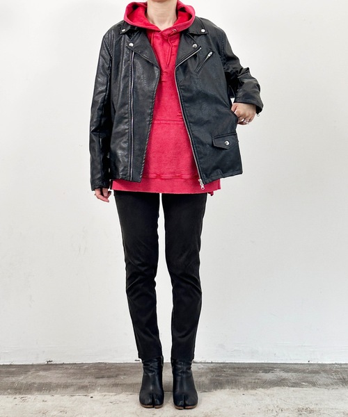 【ブランド古着】【HALHAM】ライダースジャケット（ライダースジャケット）｜COMMON WARE（コモンウェアー）のファッション通販 - ZOZOUSED