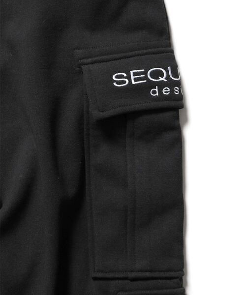 SEQUENZ（シークエンズ）の「【SEQUENZ】 UTILITY POCKET CARGO PANTS / ロゴ 刺繍 カーゴ ポケット スウェット パンツ ドローコード（スウェットパンツ ...