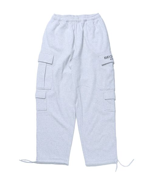 SEQUENZ（シークエンズ）の「【SEQUENZ】 UTILITY POCKET CARGO PANTS / ロゴ 刺繍 カーゴ ポケット スウェット パンツ ドローコード（スウェットパンツ ...